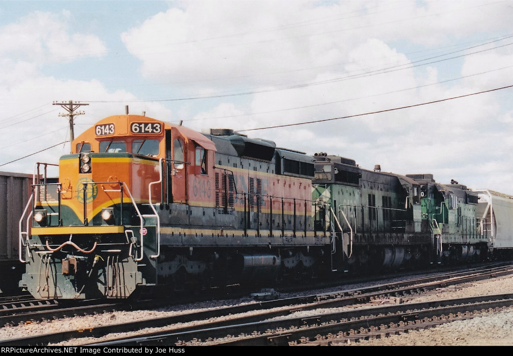 BNSF 6143 East